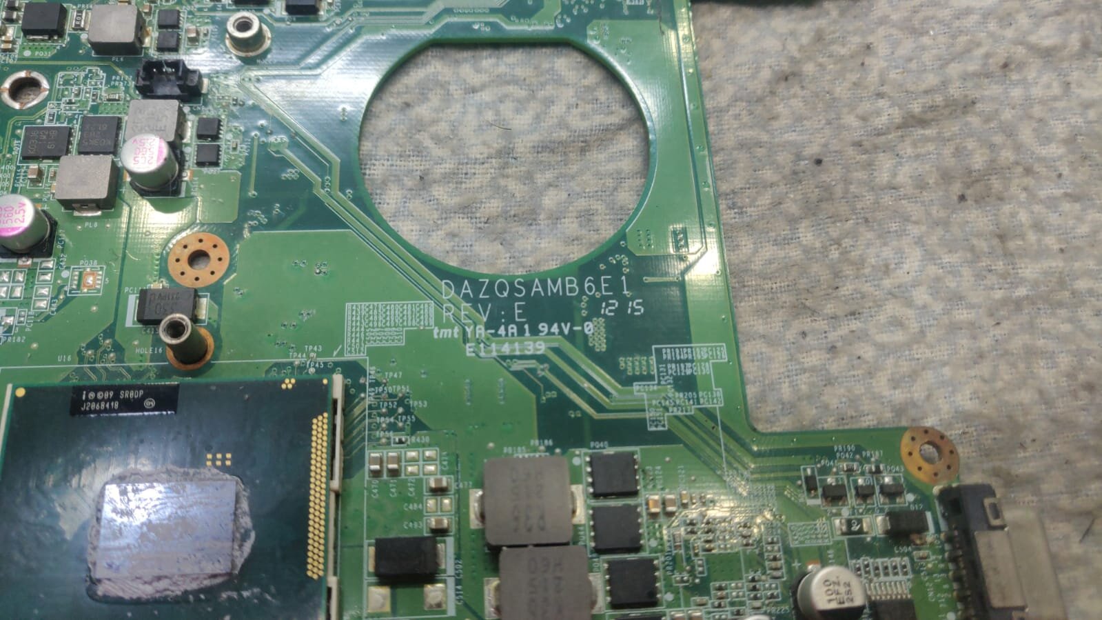DAZQSAMB6E1 REV: E Bios bin schematic | PKBIOSFIX